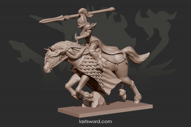 High-Elf-Princess-Elven-Warhammer-Rider-02 | Last Sword Miniatures Blog