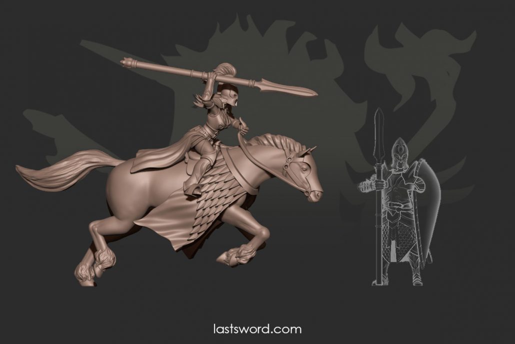 High-Elf-Princess-Elven-Warhammer-Rider-09 | Last Sword Miniatures Blog