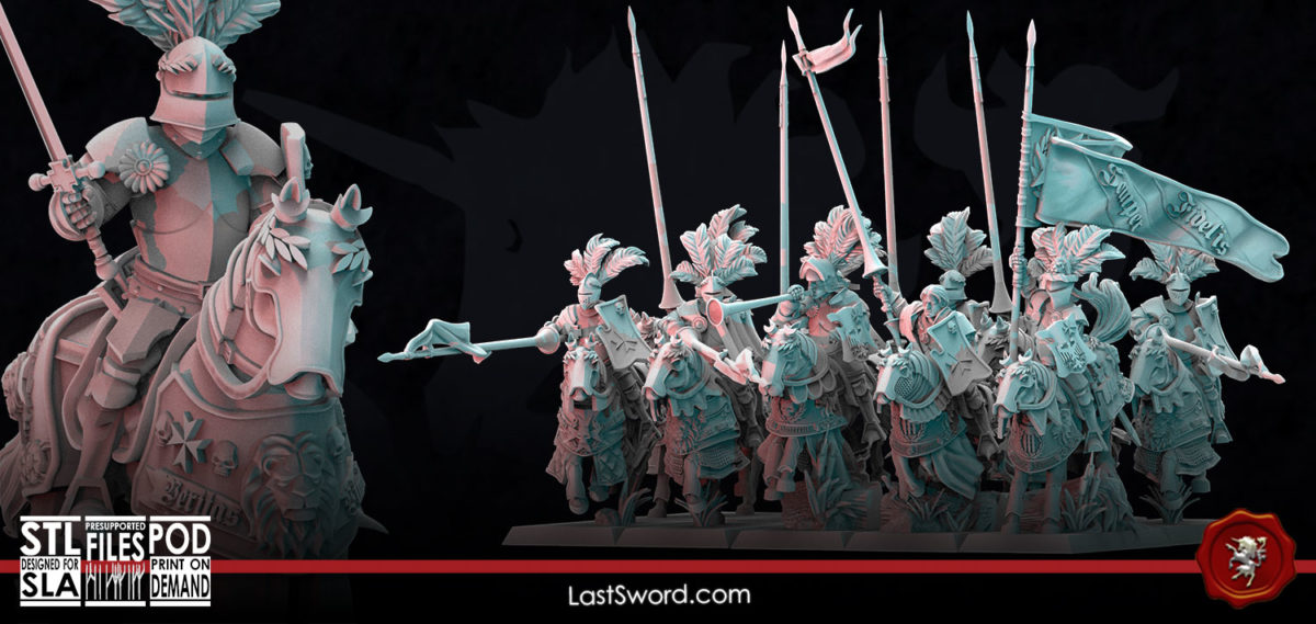 Shop-Miniatures-Human-HighKingdom-ReichguardKnightsHorse-Cover | Last ...