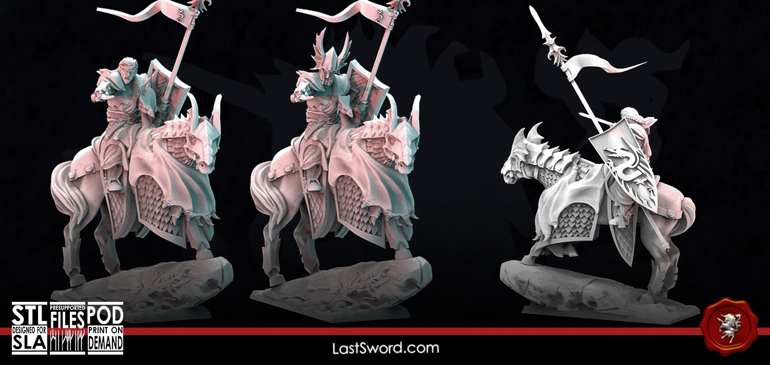 Shop-miniatures-Elves-ImperialKindredGeneral-02 | Last Sword Miniatures ...
